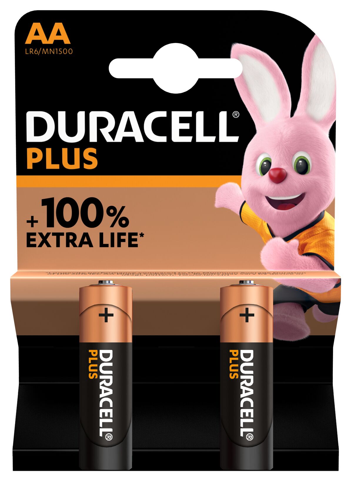 Duracell Plus 2 Pack AA Batteries - Always Superlative PTY LTD