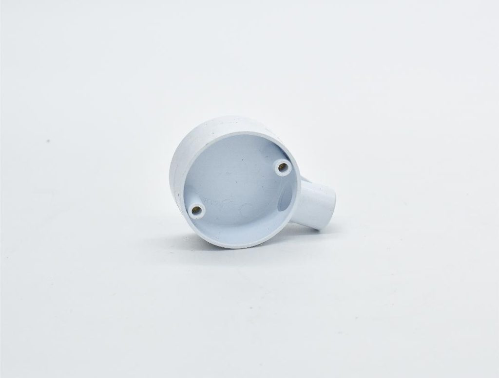 20MM 1 Way PVC Conduit Box - Always Superlative PTY LTD